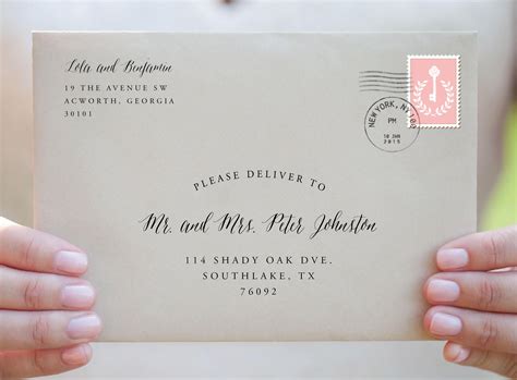 how to create and print an envelope