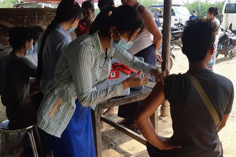 ဝမ်းတွင်းမြို့နယ်တွင် ပြည်သူ ၂၇၆၂ ဦးအား ကိုဗစ် ၁၉ ကာကွယ်ဆေးများ ဆက်လက် ထိုးနှံပေး