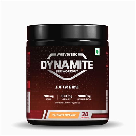 Dynamite Pre Workout Online Wellversed