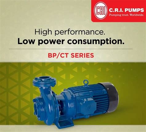 CRI 7.5 hp 3 phase centrifugal monoblock pumps, Model Name/Number ...