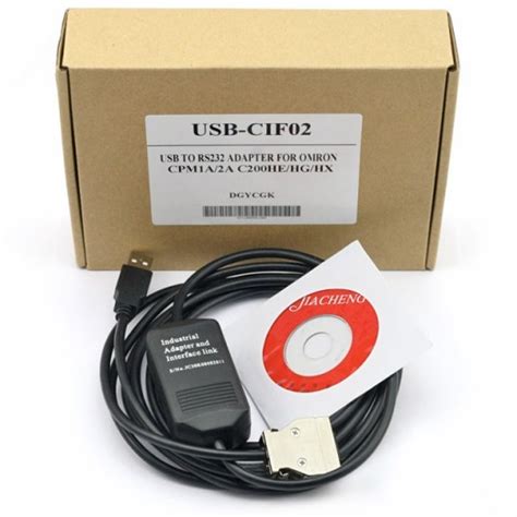 USB CIF PLC Programming Cable For Omron CPM CPM A A CQM C HS HX HG HE SRM D Printing