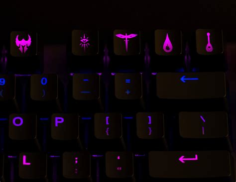 Dungeons And Dragons Class Keycap Set Royalkeycaps
