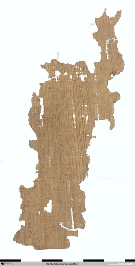 05054 Berlin Papyrus Database