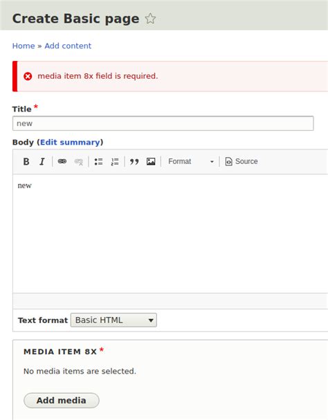 Media Library Widget Produces This Value Should Not Be Null Error When Field Is Required