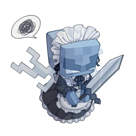 Veghia Minecraft Chinese Commentary Commentary Request 1other Alternate Costume Annoyed