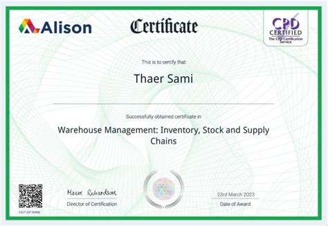 Thaer Sami Alhaj On Linkedin Supplychain Warehouse Cscp Ascm
