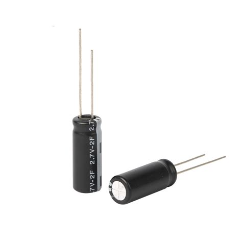 Jgne Winding 2 7v 2f Supercapacitor Low Equivalent Resistance Ultra Capacitor For Pcba