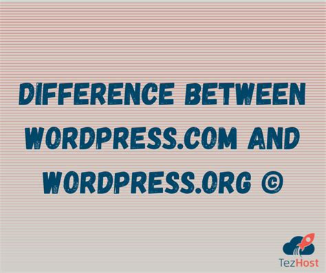difference between wordpress and wordpress