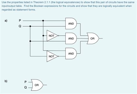 solved use the properties listed in theorem 2 1 1 the