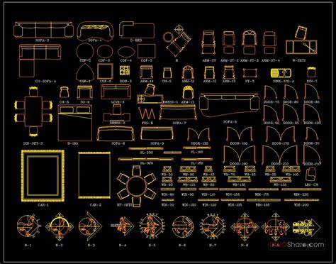 161 Furniture Cad Blocks Free Download 2 Free Cad Blocks Download Dwg Models For Architects