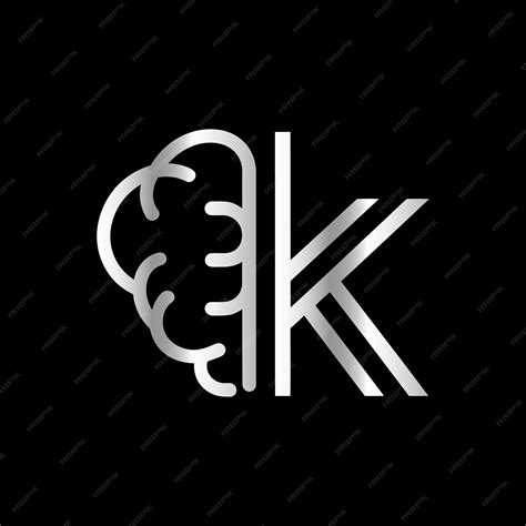 Premium Vector Letter Brain Logo And Icon Vector Illustration