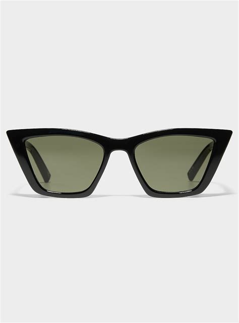 Velodrome Angular Cat Eye Sunglasses Le Specs Simons