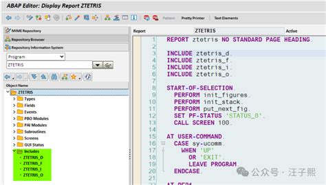 授人以渔：如何找到 Abap 主程序和 Include 程序关联关系的存储表 Csdn博客