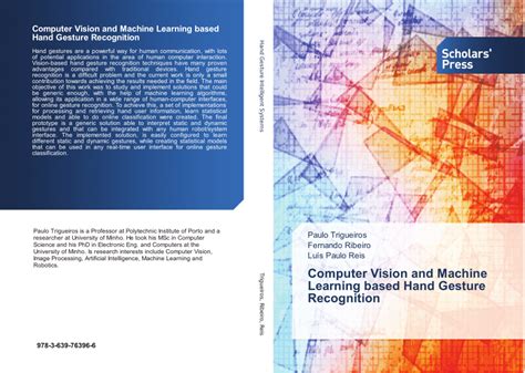 pdf computer vision and machine learning based hand gesture recognition