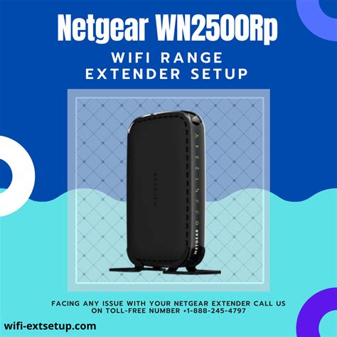 easy steps to setup netgear wn2500rp wifi range extender