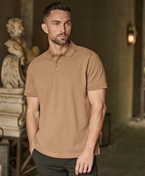 Organic Heavy Stretch Polo Shirt Mens Earth Wardrobe
