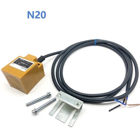 Taidacent DC12 24V Long Distance Proximity Sensor Metal Inductive Limit Switch 3 Wire NPN PNP