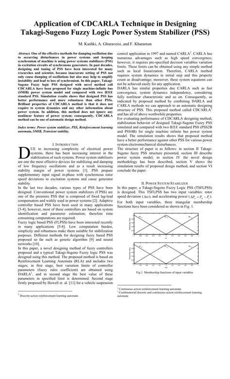 pdf application of cdcarla technique in designing takagi sugeno fuzzy