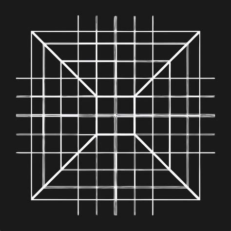 Monochrome Lines And Grids Design A Minimalist Background Featuring A Clean Monochrome Grid