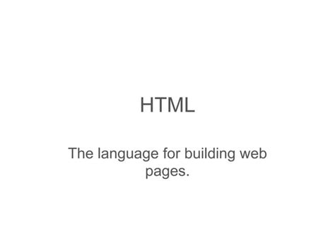 Html Pptx Web Design And Html Internet Html Pptx Web Design And Html Internet