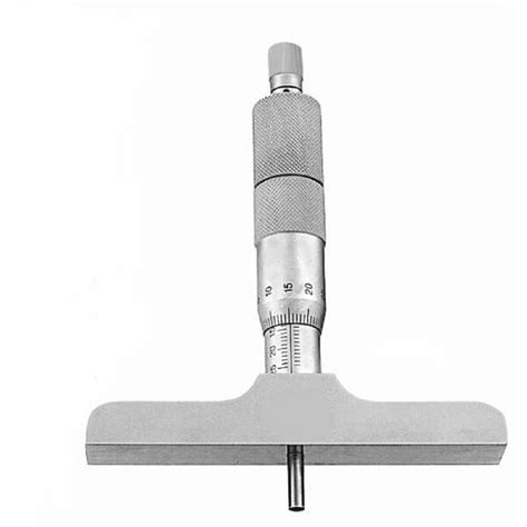 Black Chromium Steel Precise Depth Micrometer For Industrial At Rs