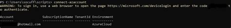 powershell error failed to acquire token silently r azure