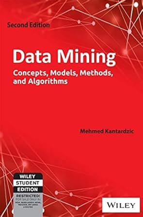 Data Mining Concepts Models Methods And Algorithms Amazon Br