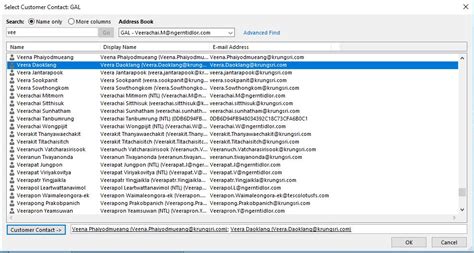 Outlook How To Use Select Names Dialog With Vba For Send Email For