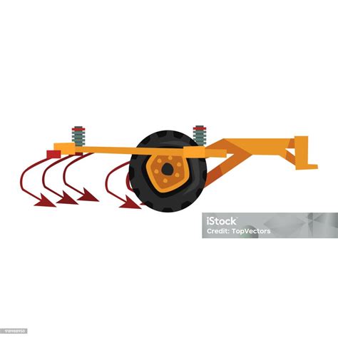 리 퍼는 농업 기계 농업 산업 농장 장비 벡터 그림을 흰색 배경에 농부에 대한 스톡 벡터 아트 및 기타 이미지 농부 농장