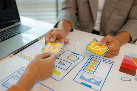 Process Of Creating An Interface For A Mobile App User Interface And