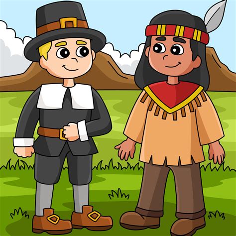 Thanksgiving Indian Headdress Clipart