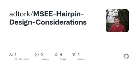 Msee Hairpin Design Considerationsreadmemd At Main · Adtorkmsee