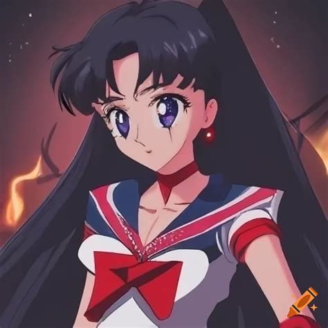 Sailor Moon Black Hair Punk Black Thouartanuli With An Awesome
