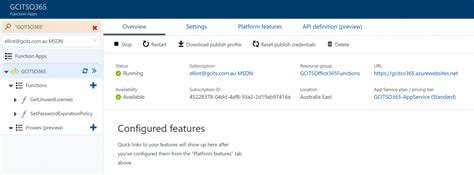 Connect An Azure Function To Office 365 Gcit