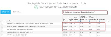 Importing Custom Excel Or Csv Order Guides Reciprofity