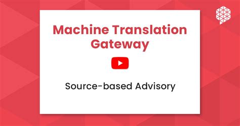 Crosslang On Linkedin Machine Translation Gateway Source Based Advisory Crosslang