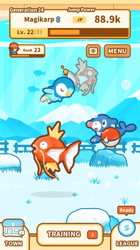 Pokémon Magikarp Jump Is The Mobile Phone Game You Need The Game Of