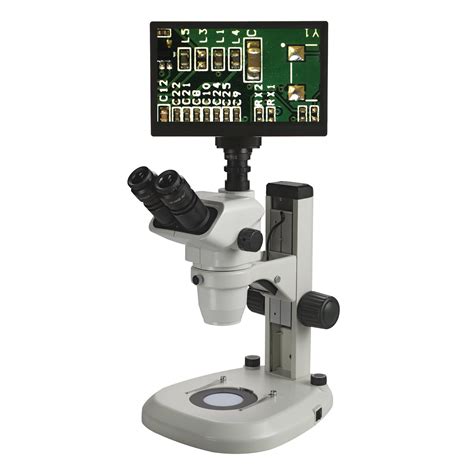 Accu Scope 3076 Led Digital Stereo Microscope 0 67x 4 5x Microscope