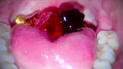 Giantess Swallows Gummies In Ultra Slowmo