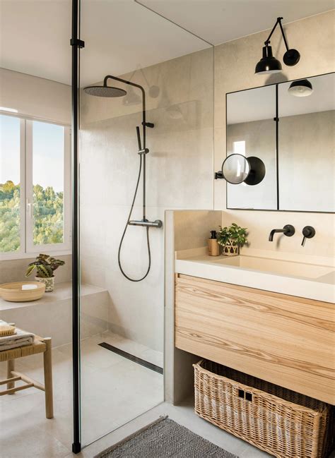 Baños Pequeños Modernos 19 Ejemplos Elegantes Muy Estilosos Y Llenos