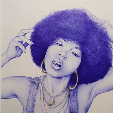 Beus Artiste Au Stylo Bic à La Distillerie 66