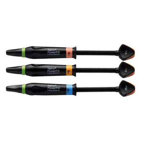 Tetric Powerfill Bulk Fill Composite Syringe Refill Ea Dental Brands