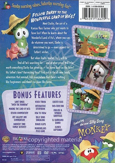 Veggie Tales The Wonderful Wizard Of Has Dvd Dvd Empire