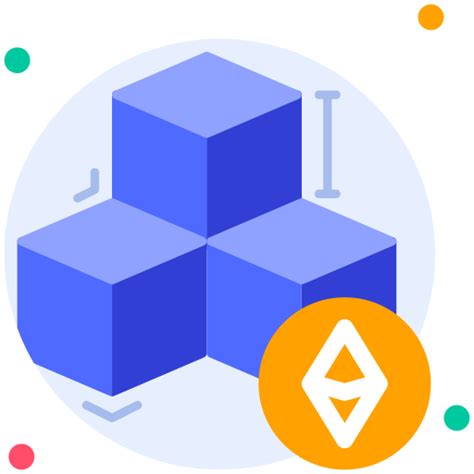 Blockchain Generic Rounded Shapes Icon