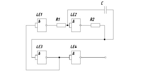 Multivibrator Circuit Based On AND NOT Gates Download Scientific Diagram