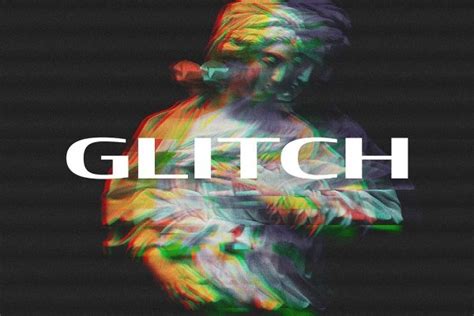 Digital Screen Glitch Effect Design Cuts