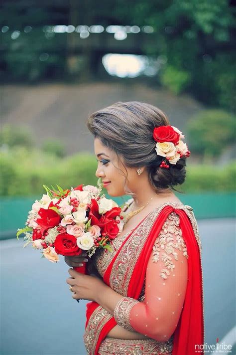 Sri Lankan Hairstyles For Sarees Captions Definition