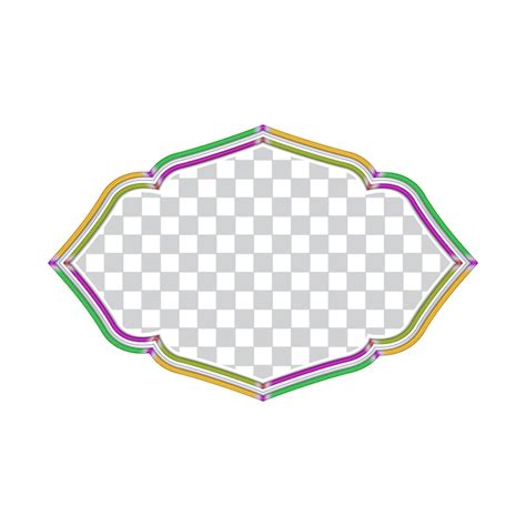 Premium Vector Vibrant Edge Latest Colorful Vector Frames