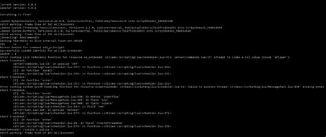 Help Setjob Error ESX Discussion Cfx Re Community