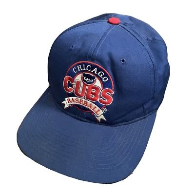 Vintage Chicago Cubs Baseball Snpaback Hat Ebay